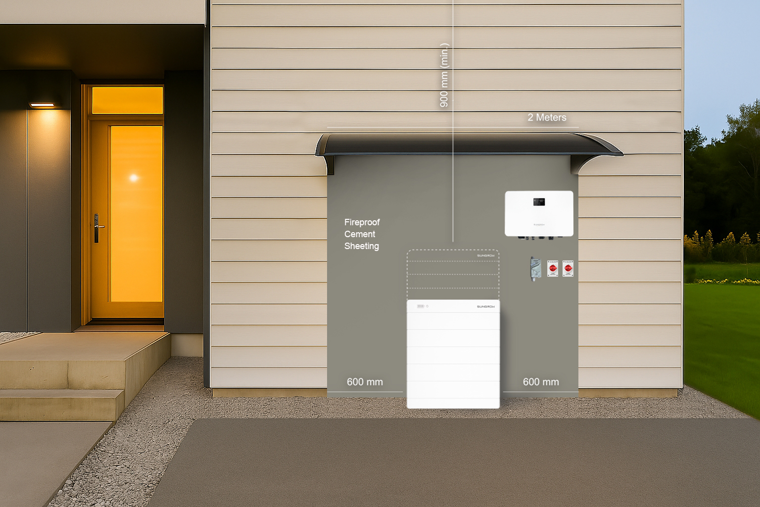 Battery Location Guidelines - Amazing Solar